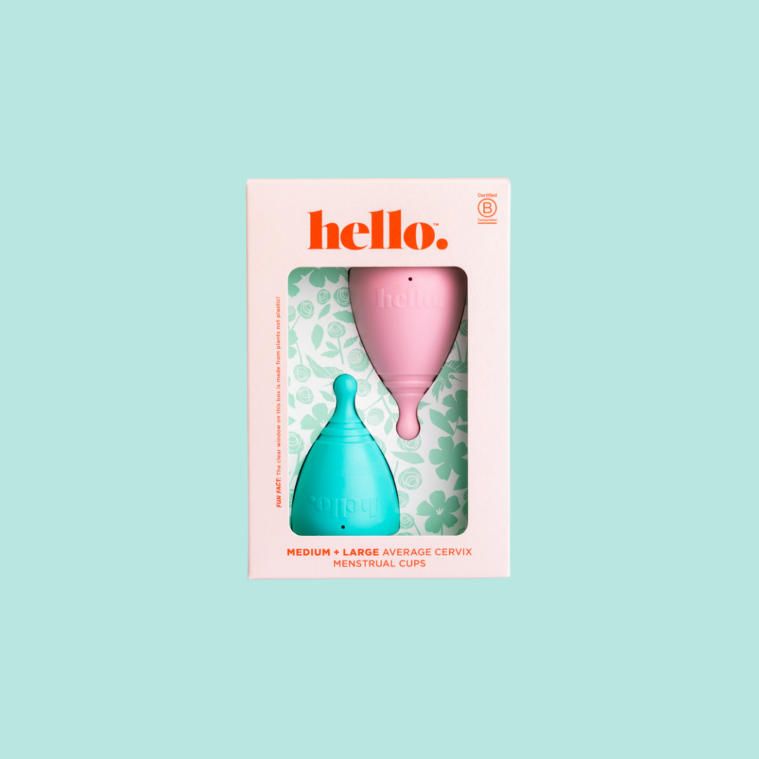 THE HELLO CUP™ AVERAGE CERVIX CUP MEDIUM AND LARGE DOUBLE BOX – Little ...